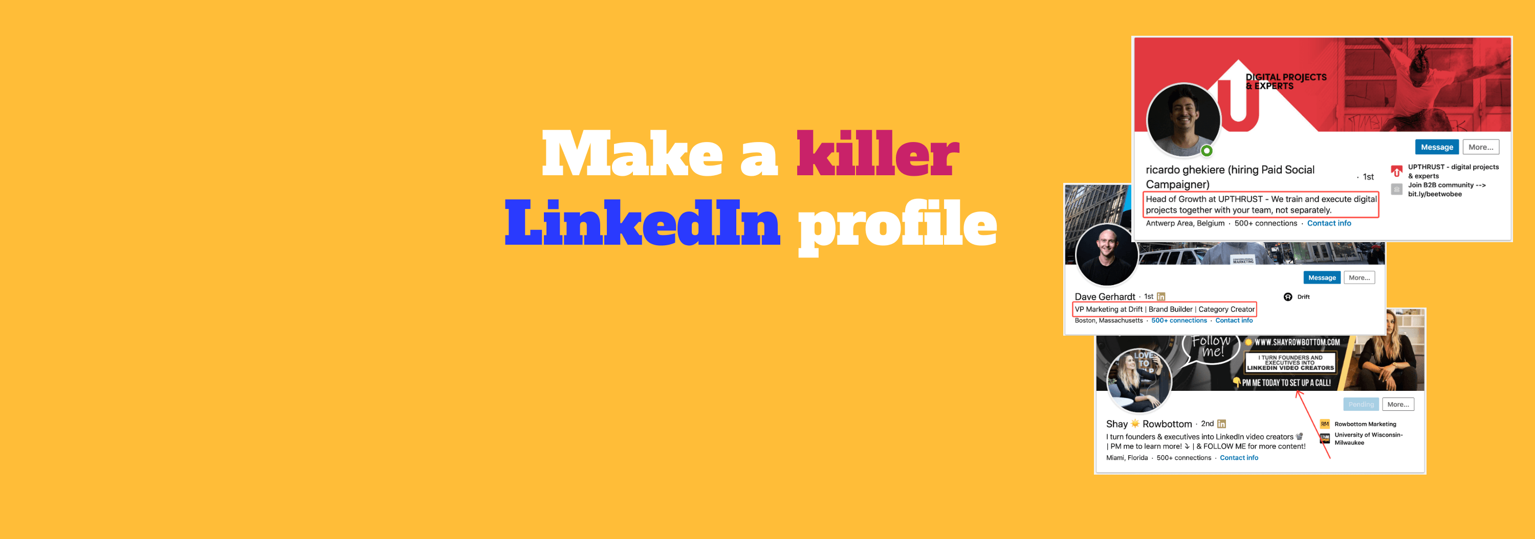 Top 12 LinkedIn profile tips that you should implement right away